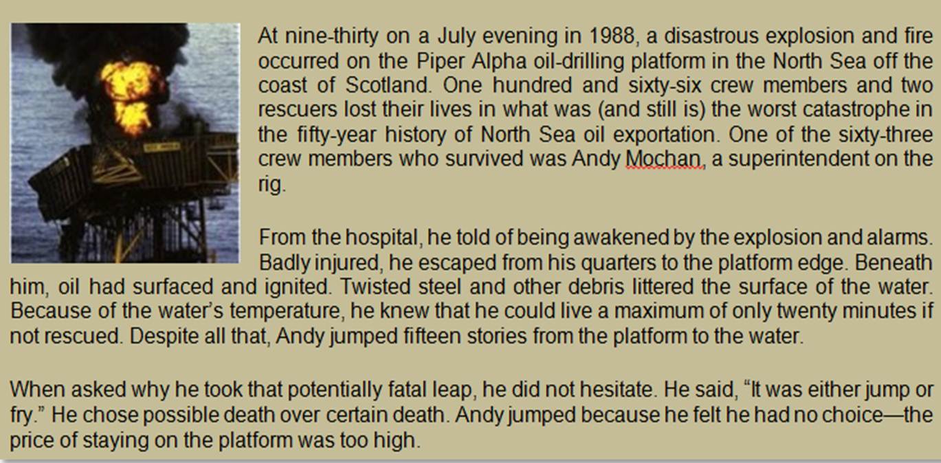 The burning platforms of my life | Keeping up with the Walkers…